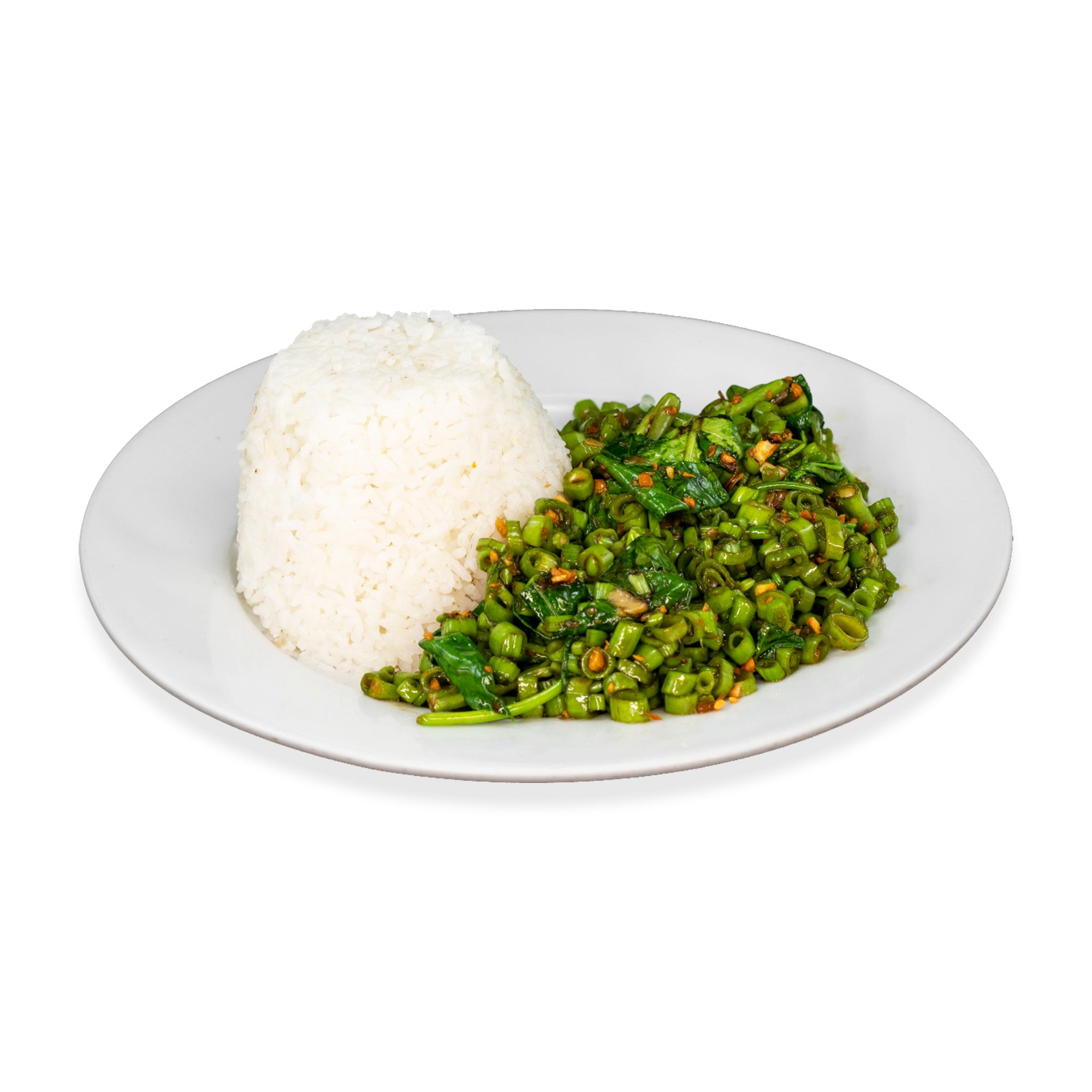 SK Binagoongang Kangkong with Rice – Giligan's Restaurant