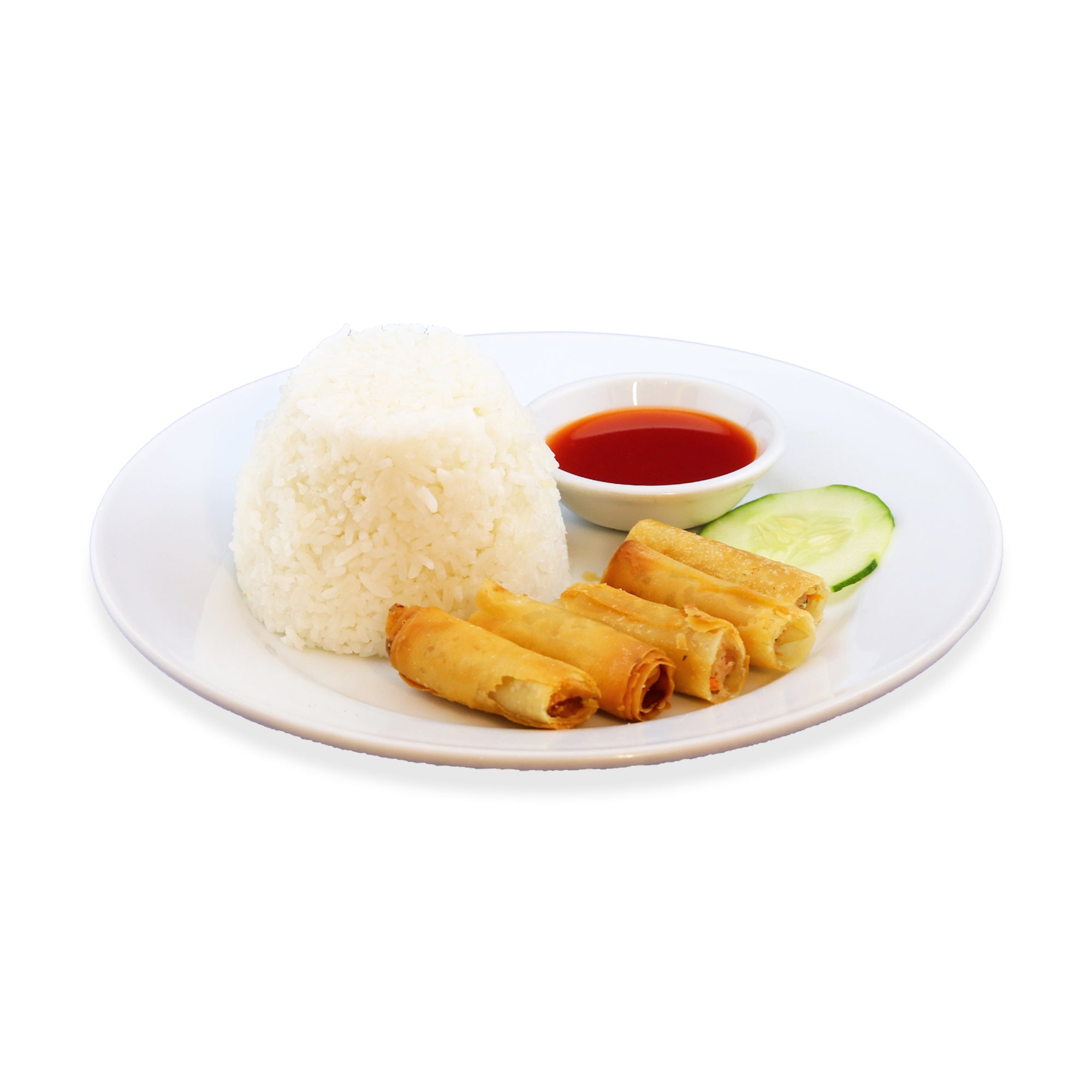 SK Lumpia Shanghai with Rice – Giligan's Restaurant