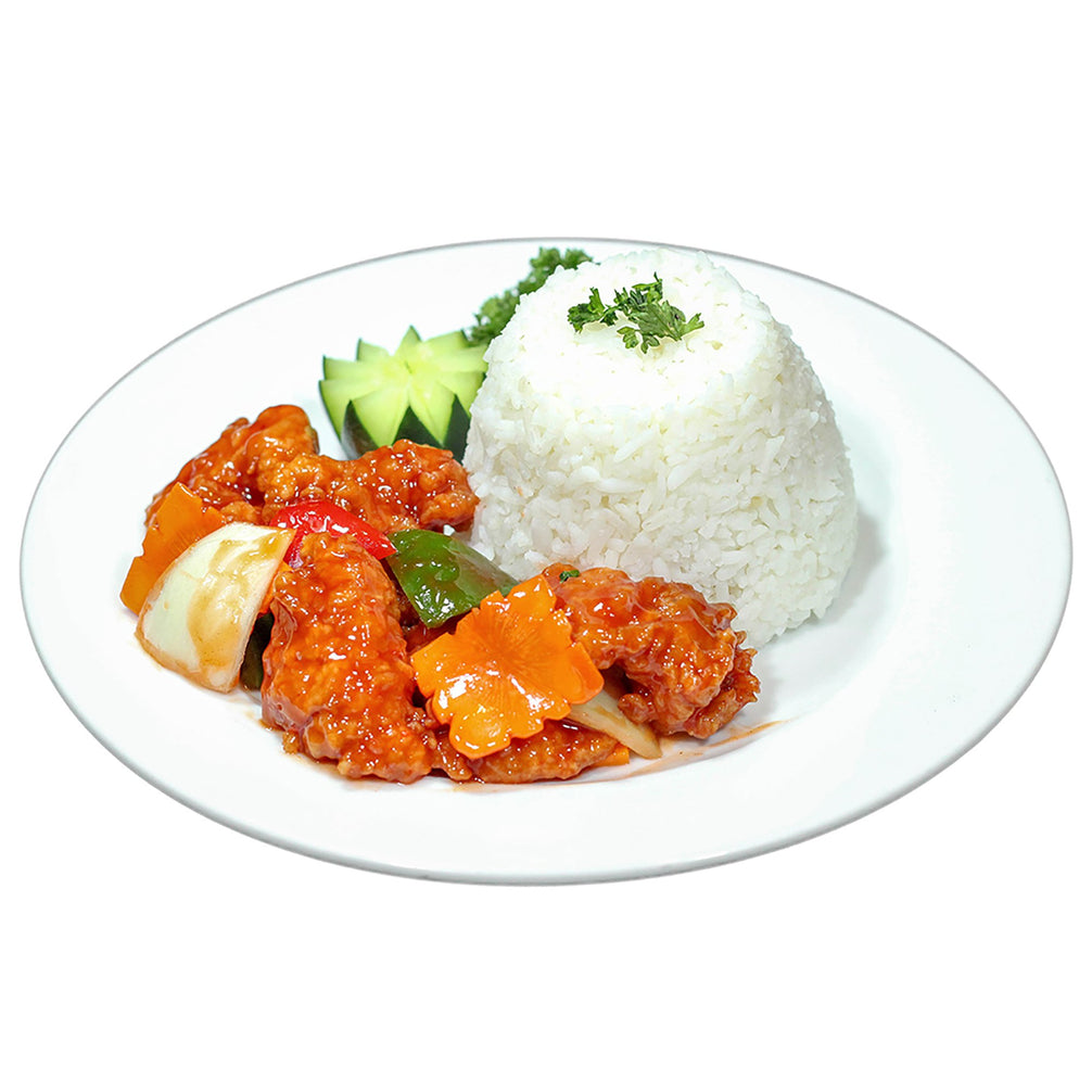 MP Sweet & Sour Fish Fillet with Rice – Giligan's Restaurant